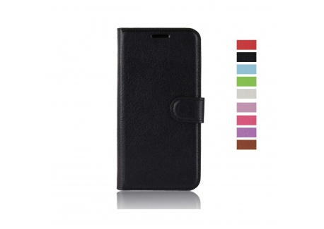Coque Doogee Y8, Housse en Cuir Premium Flip Case Portefeuille Etui ...